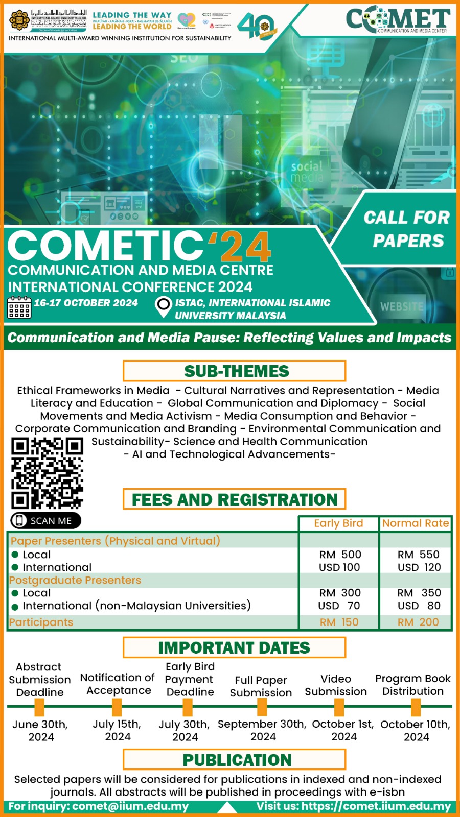 Communication and Media Centre (Comet) – Comet